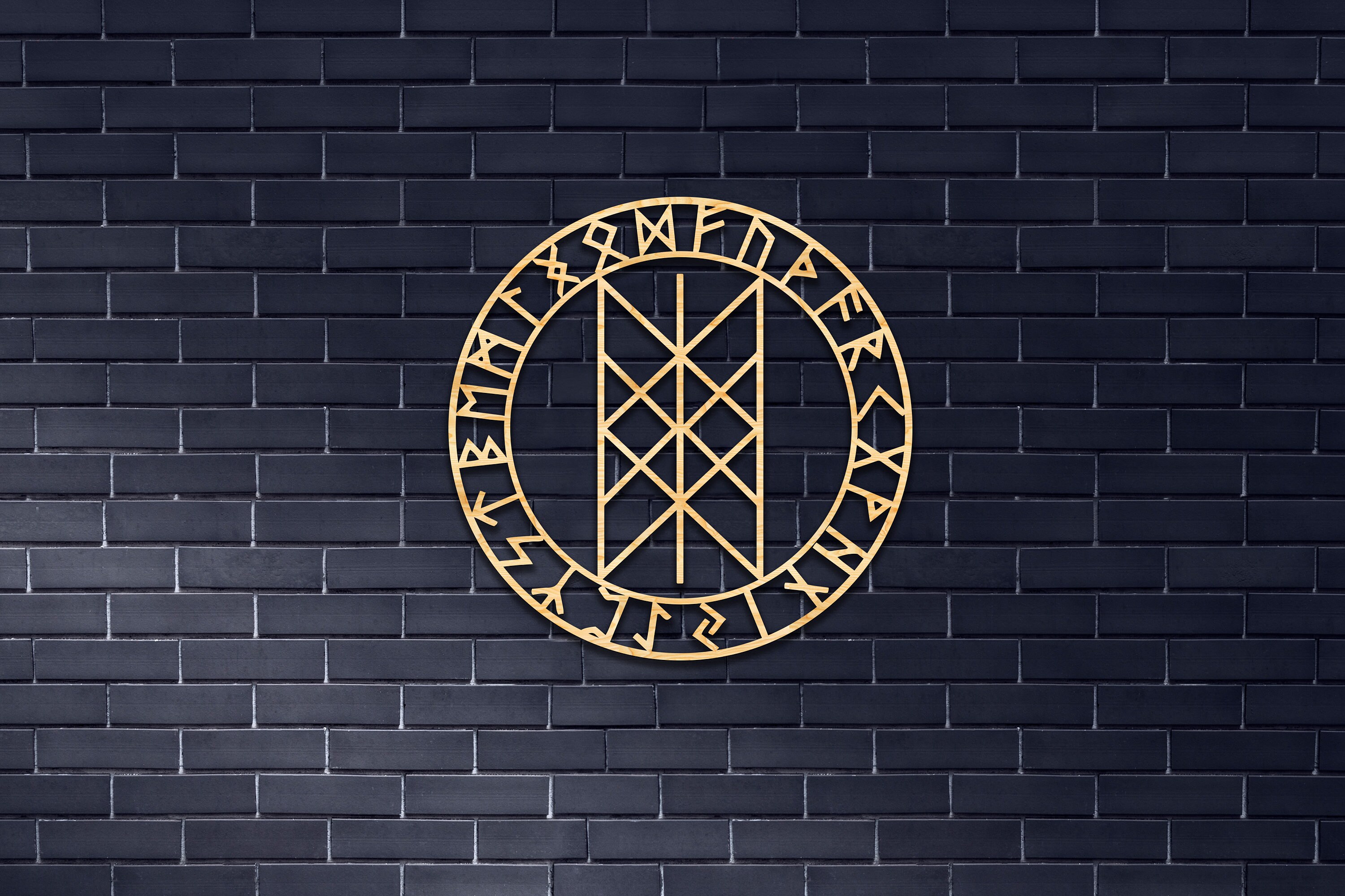 Web of Wyrd Wall Decor From Wood, Hanging Sign, Wood Art, Wheel of the ...