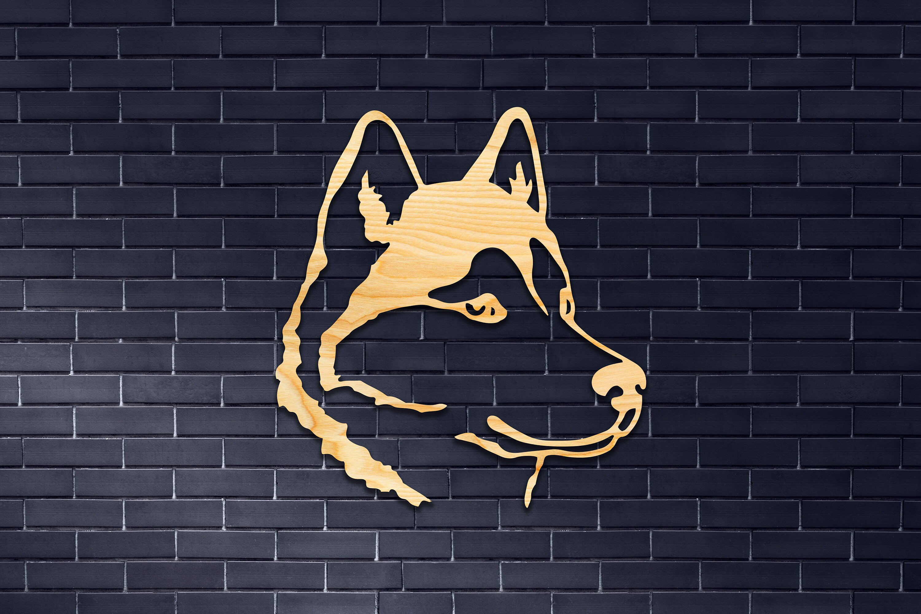 Siberian Husky Wall Decor From Wood, Hanging Sign, Wooden Wall Art ...