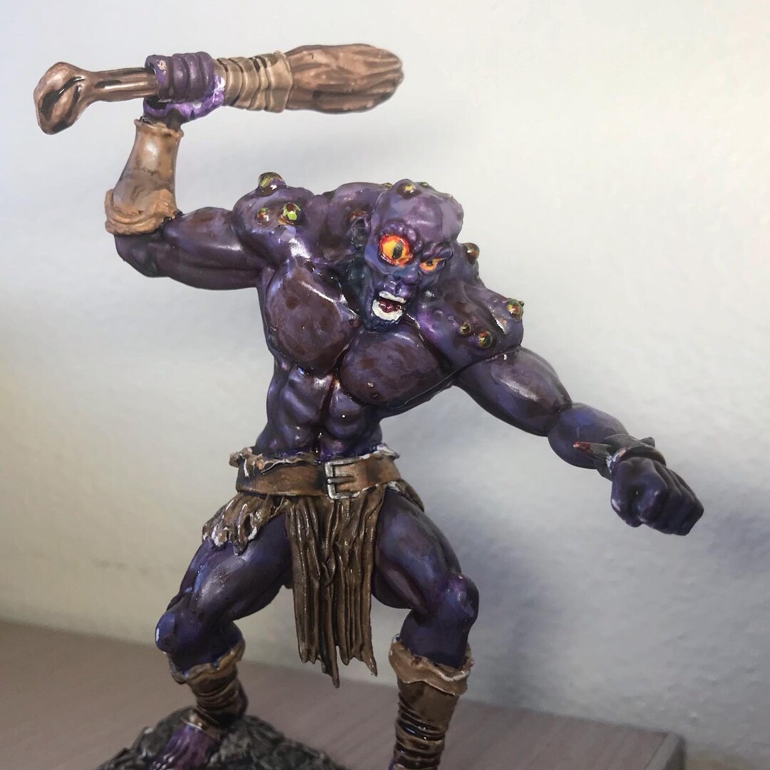 Hand Painted Fomorian Giant for Dungeons and Dragons, Pathfinder and Other TTRPG Games - Etsy