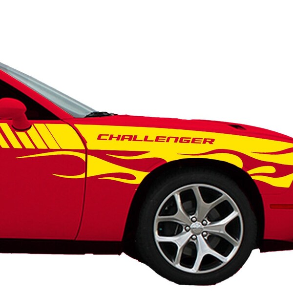 Challenger Decal - Etsy