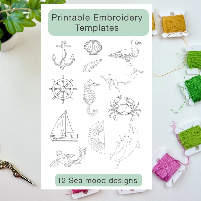 Nautical Embroidery - Etsy