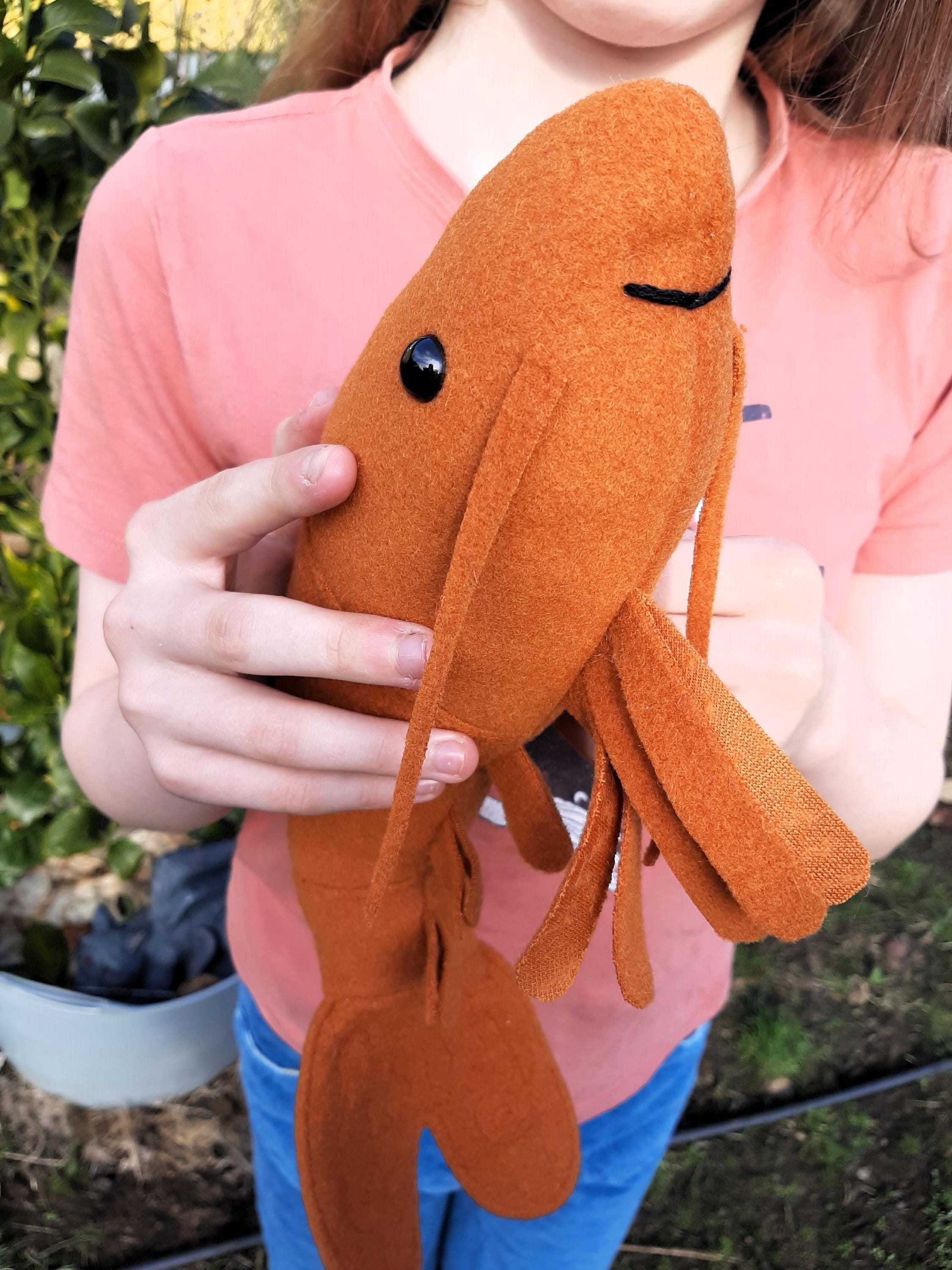 Shrimp or Prawn Stuffed Animal / Plush Sewing Pattern PDF, A4 and ...