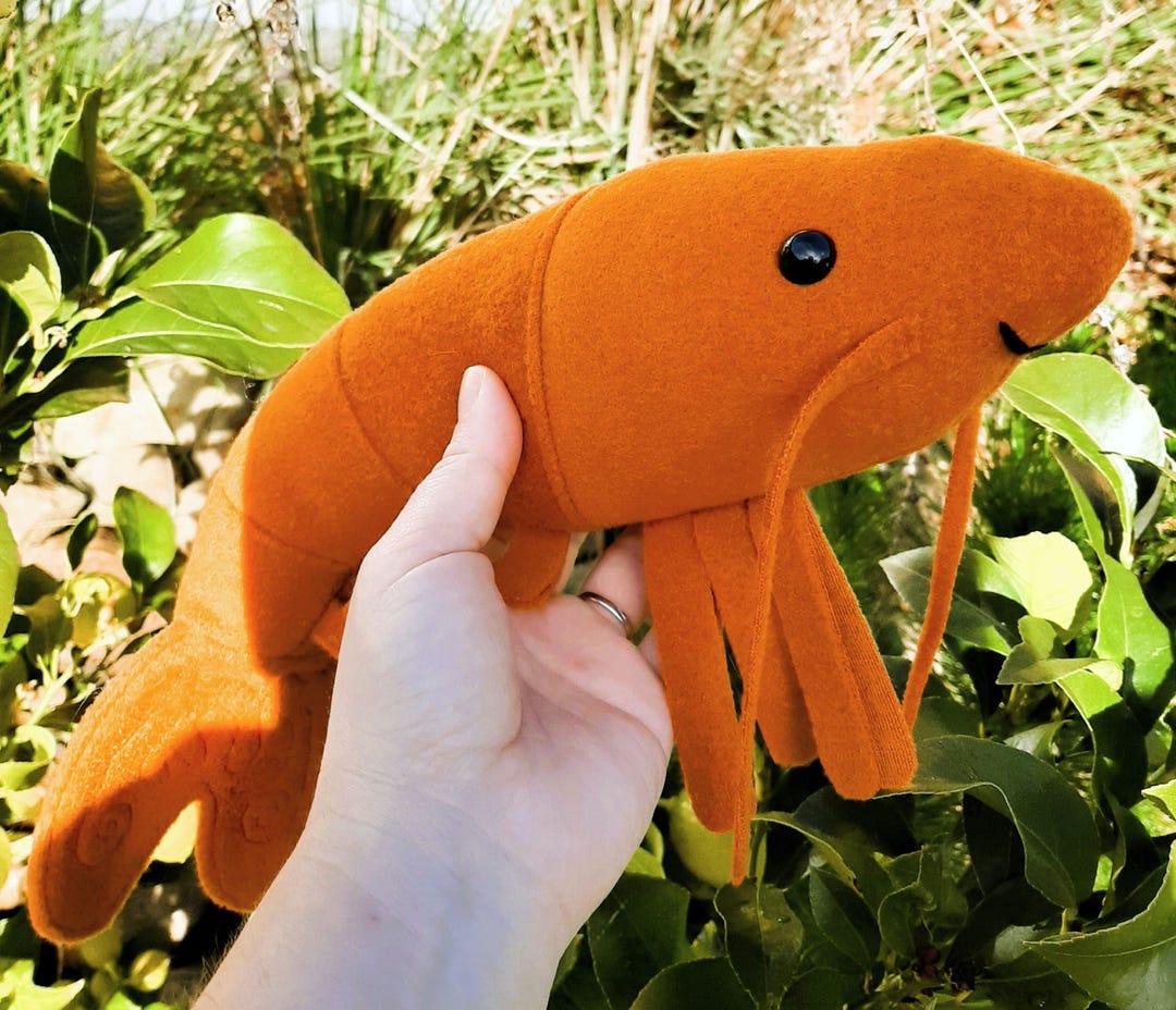 Shrimp or Prawn Stuffed Animal / Plush Sewing Pattern PDF, A4 and ...