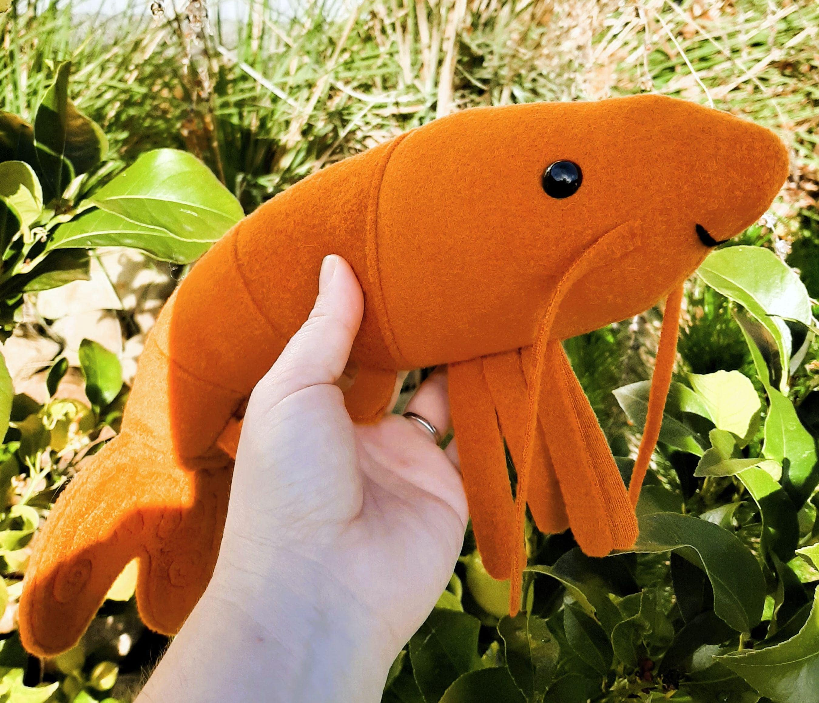 Shrimp or Prawn Stuffed Animal / Plush Sewing Pattern PDF, A4 and ...