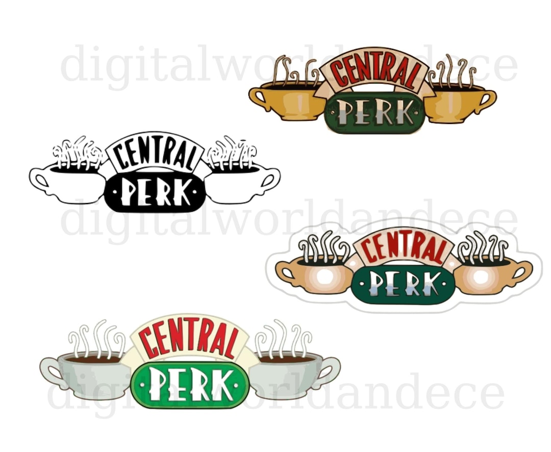 Central Perk Svg Clipart Friends Svg Friends Print Digital Download ...