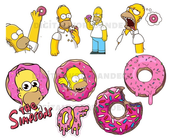 Simpsons Donut Png