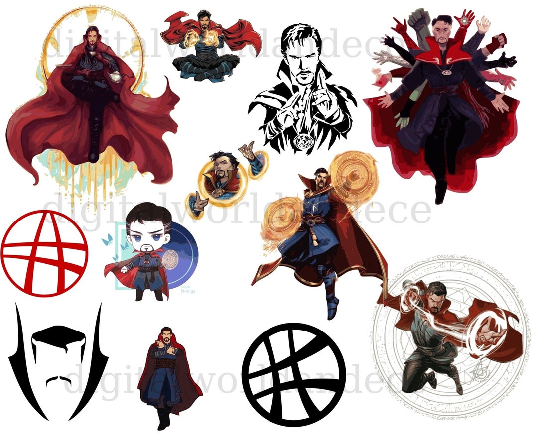 Doctor Strange Svg Multiverse of Madness Vector Cut File Dr. Strange ...