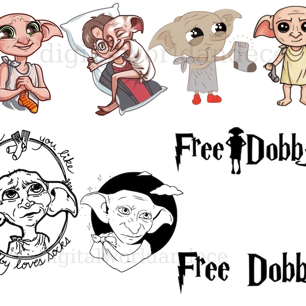 Dobby Svg - Etsy