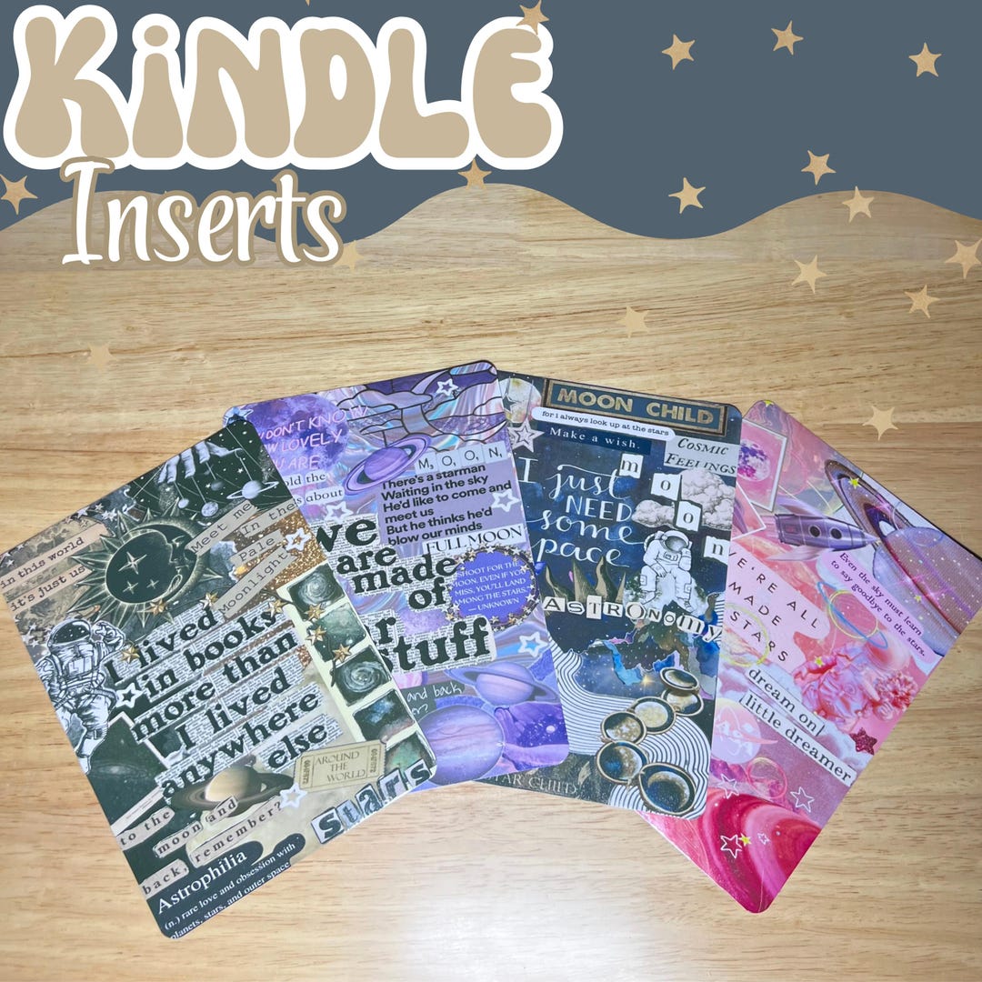 Kindle Inserts | Space | Celestial | Astronomy | Clear Case Insert ...