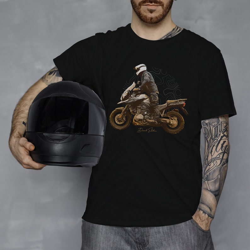 Triumph Tiger Desert Edition Motorcycle Off-road Adventure Unisex T ...