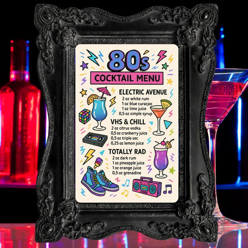 Neon 80s - Etsy