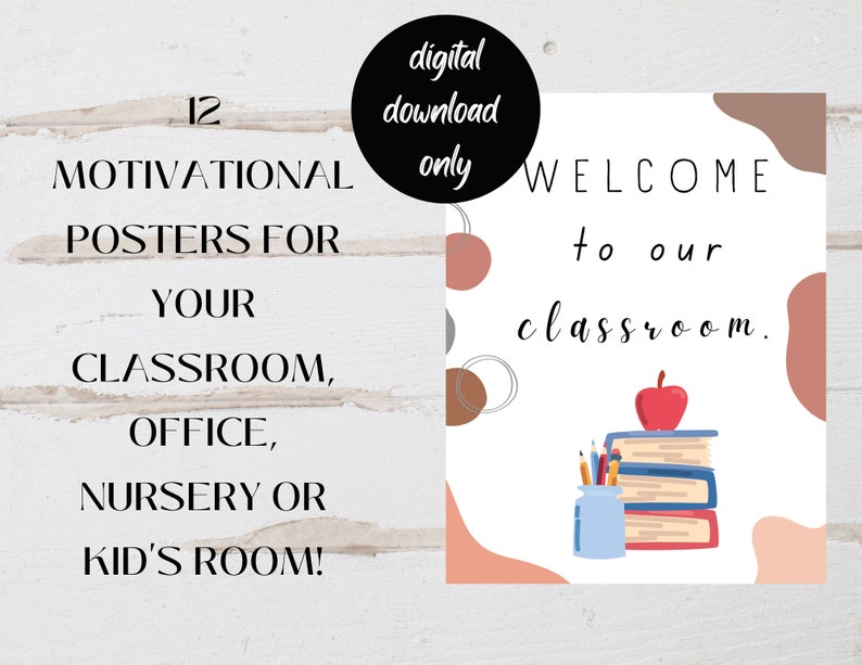 Boho Rainbow Motivational Posters | Posters | Classroom Decor ...