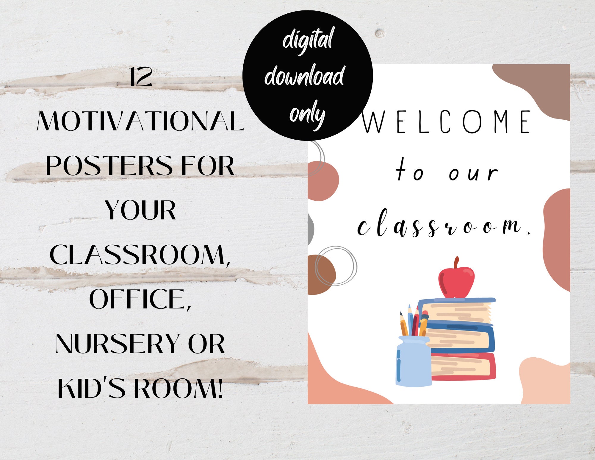 Boho Rainbow Motivational Posters | Posters | Classroom Decor ...