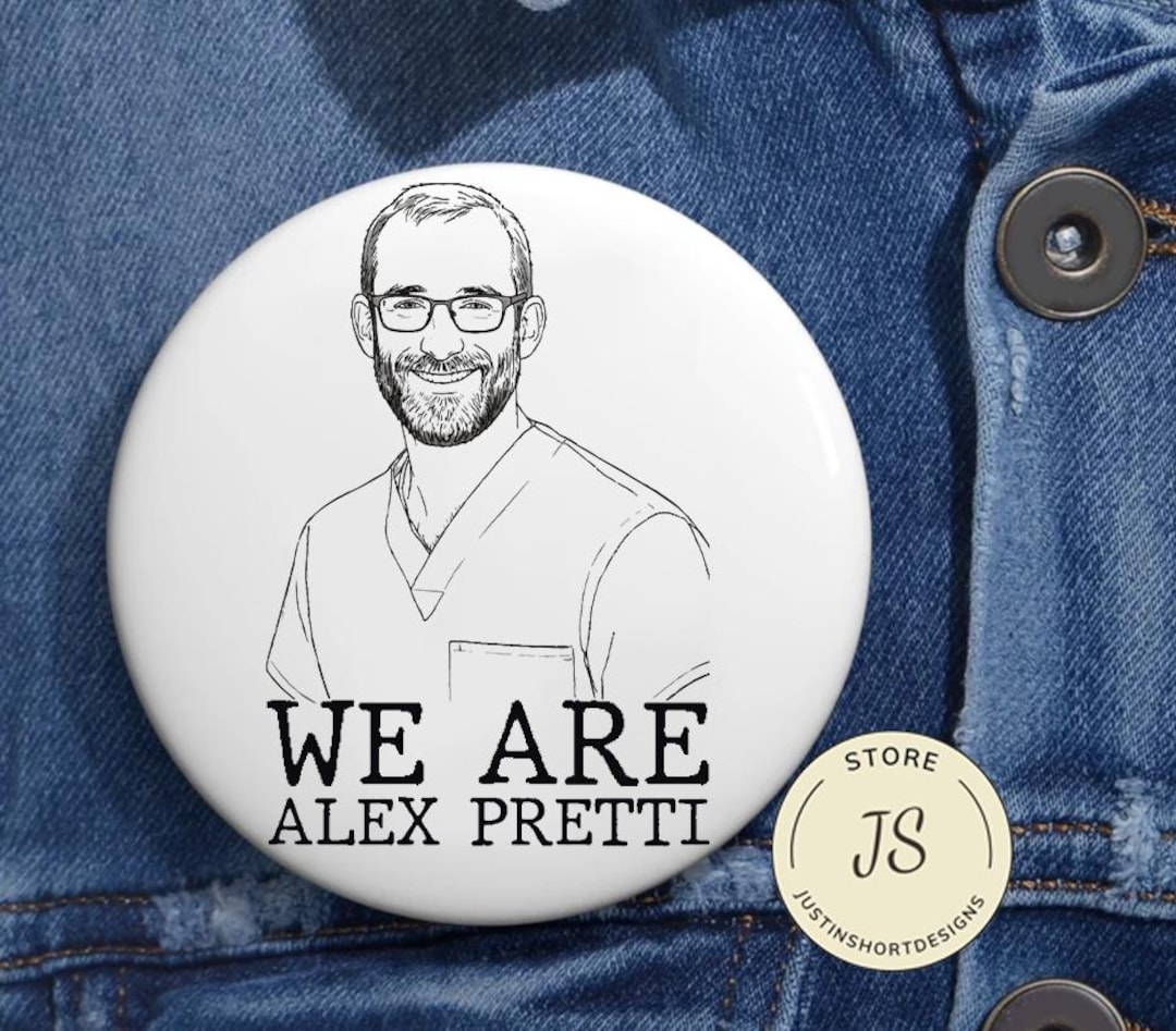 We Are Alex Pretty Memorial Sticker/pin Button- Activism Accessory ...
