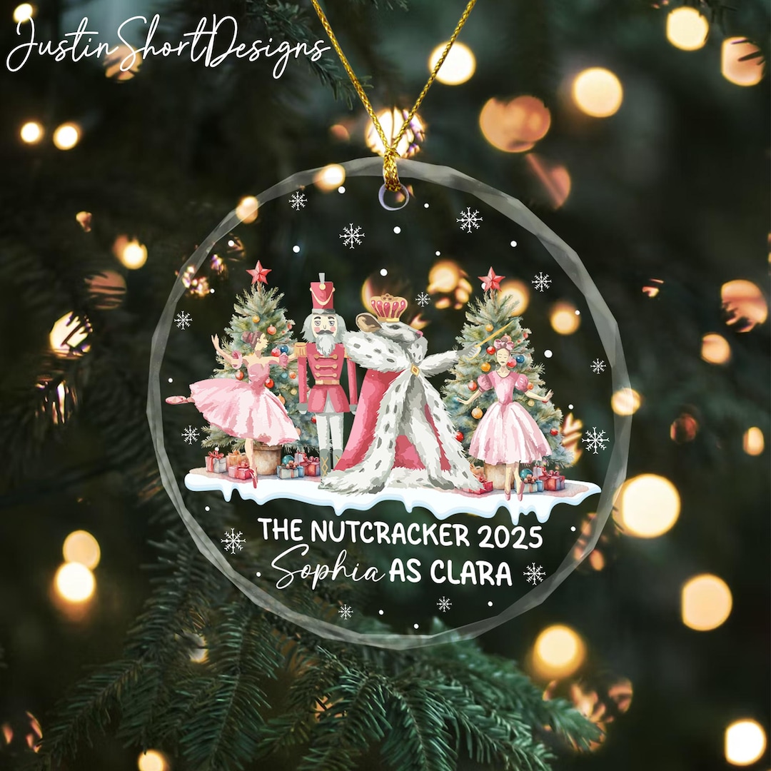 The Nutcracker Custom Name Christmas Ornament, Nutcracker Play Ornament ...