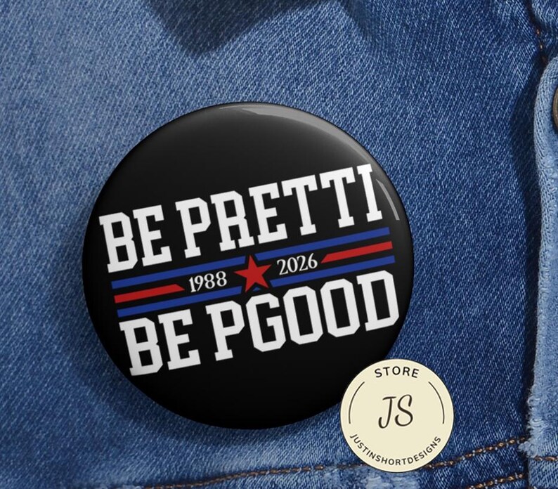 Justice for Alex Pretti Pin, Be Pretti Be Good Pin Buttons in 3 Sizes ...