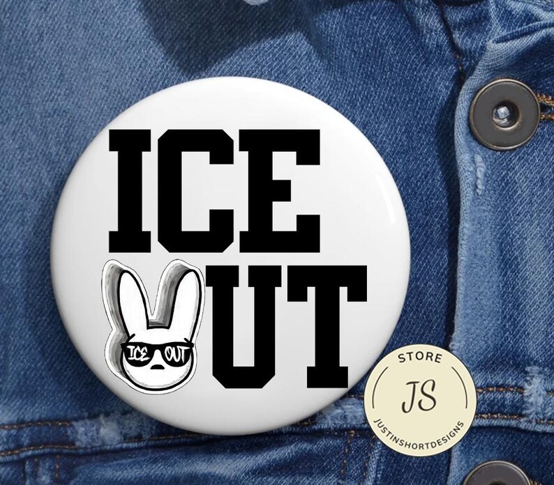 ICE Out Pin Buttons in 3 Sizes, Ice Out Pin | Anti ICE Pin | Abolish ...
