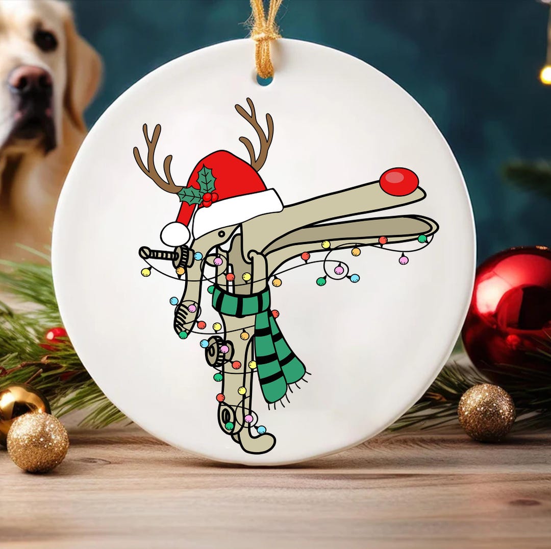 Speculum Reindeer Obgyn Nurse Christmas Ornament, OB-GYN Doctor Holiday ...