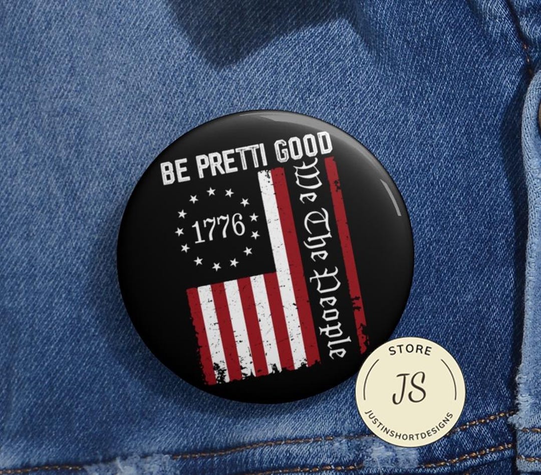 Justice for Alex Pretti Pin, Be Pretti Good Pin Buttons in 3 Sizes ...