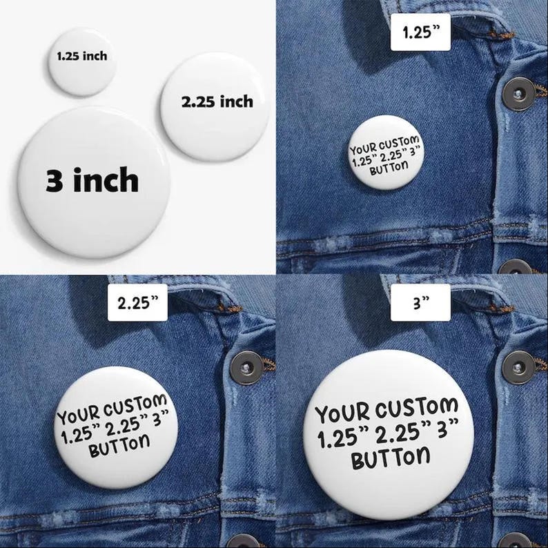 Great American Patriot Be Good Renee Pin Buttons in 3 Sizes, Anti-ice ...