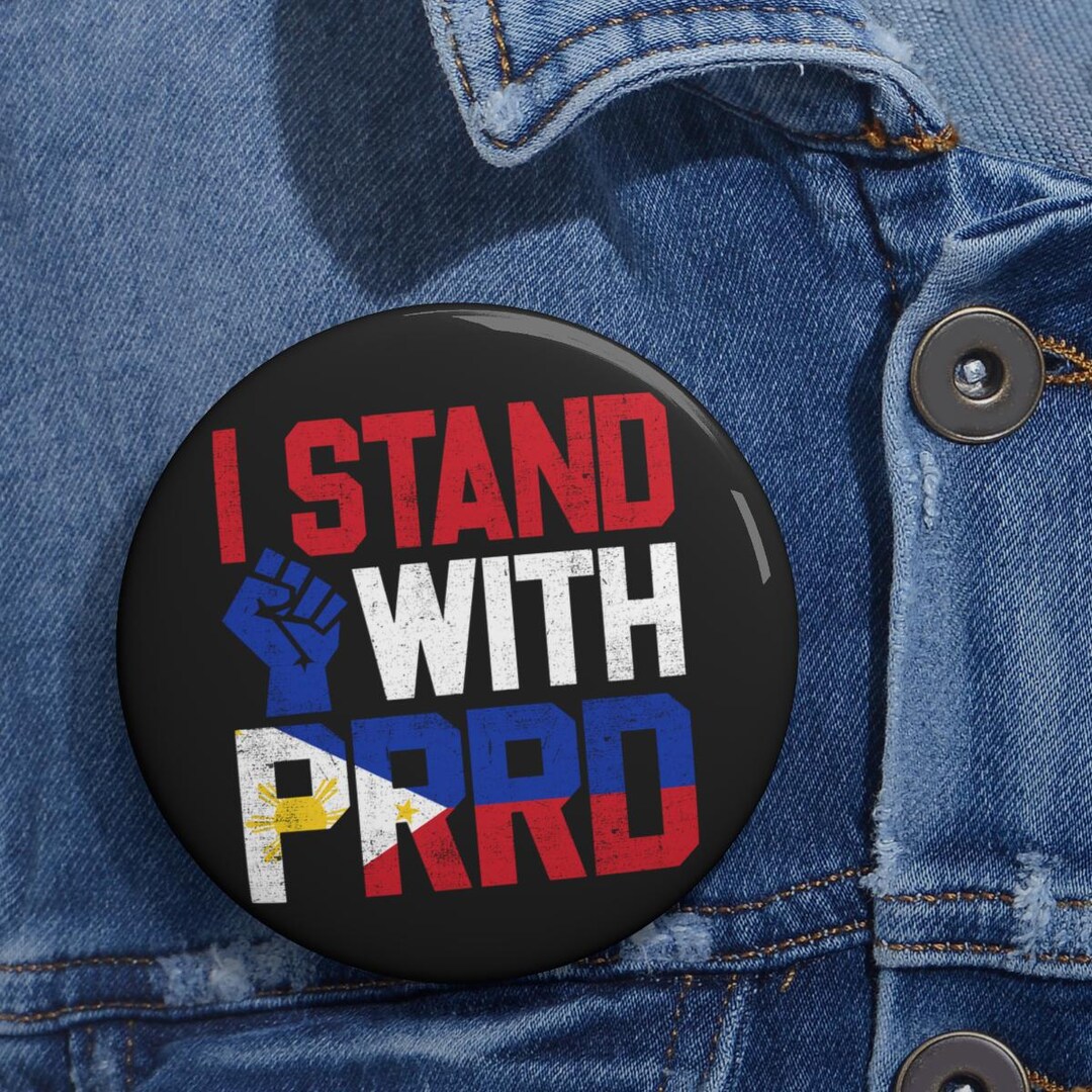 I Stand for Duterte Vintage Free Duterte Pin Buttons in 3 Sizes ...