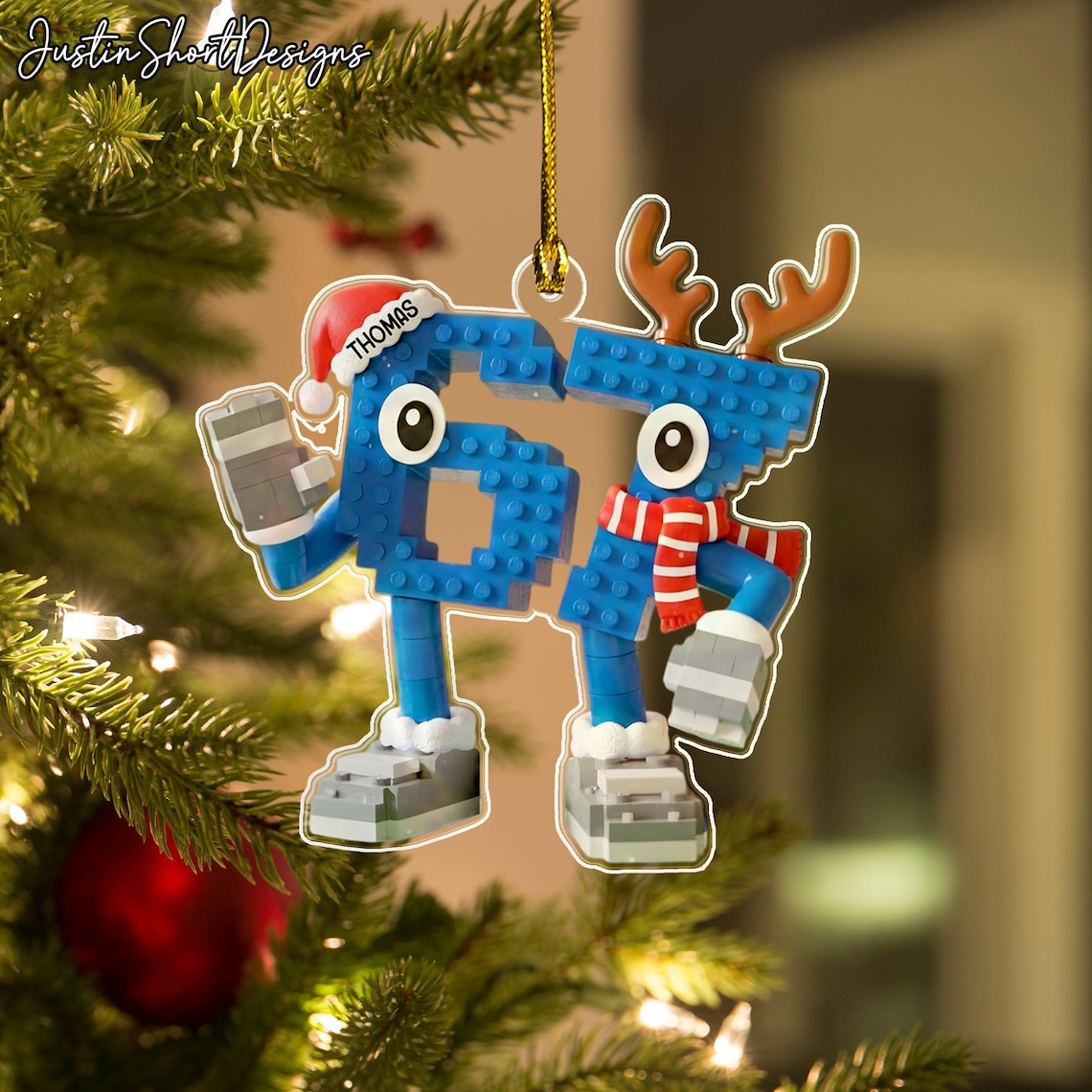 Custom 67 Brain Rot Meme Christmas Ornament 2025 Ornament, Funny Meme ...
