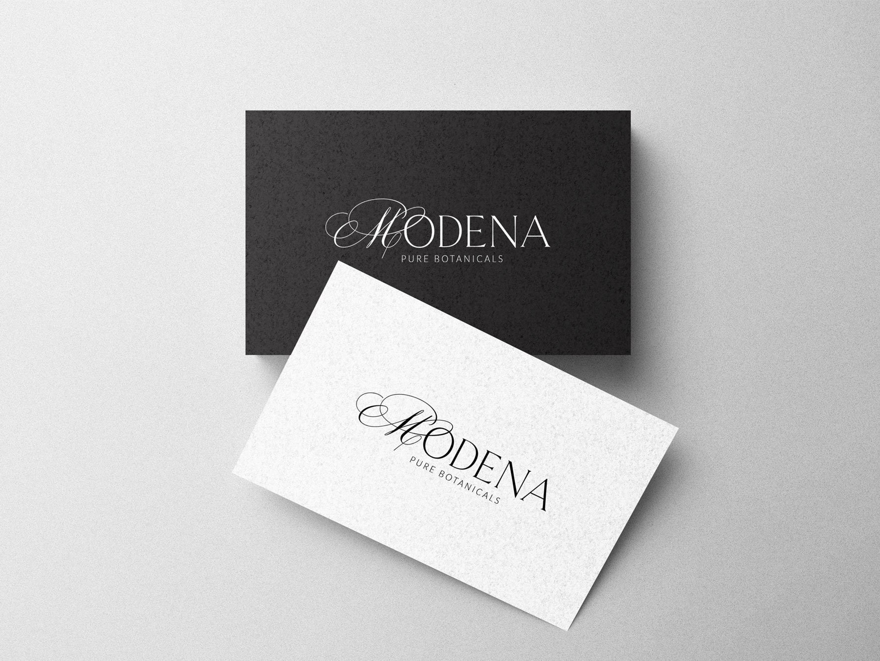 Modern Text Logo Design, Premium Elegant Branding Kit Feminine ...