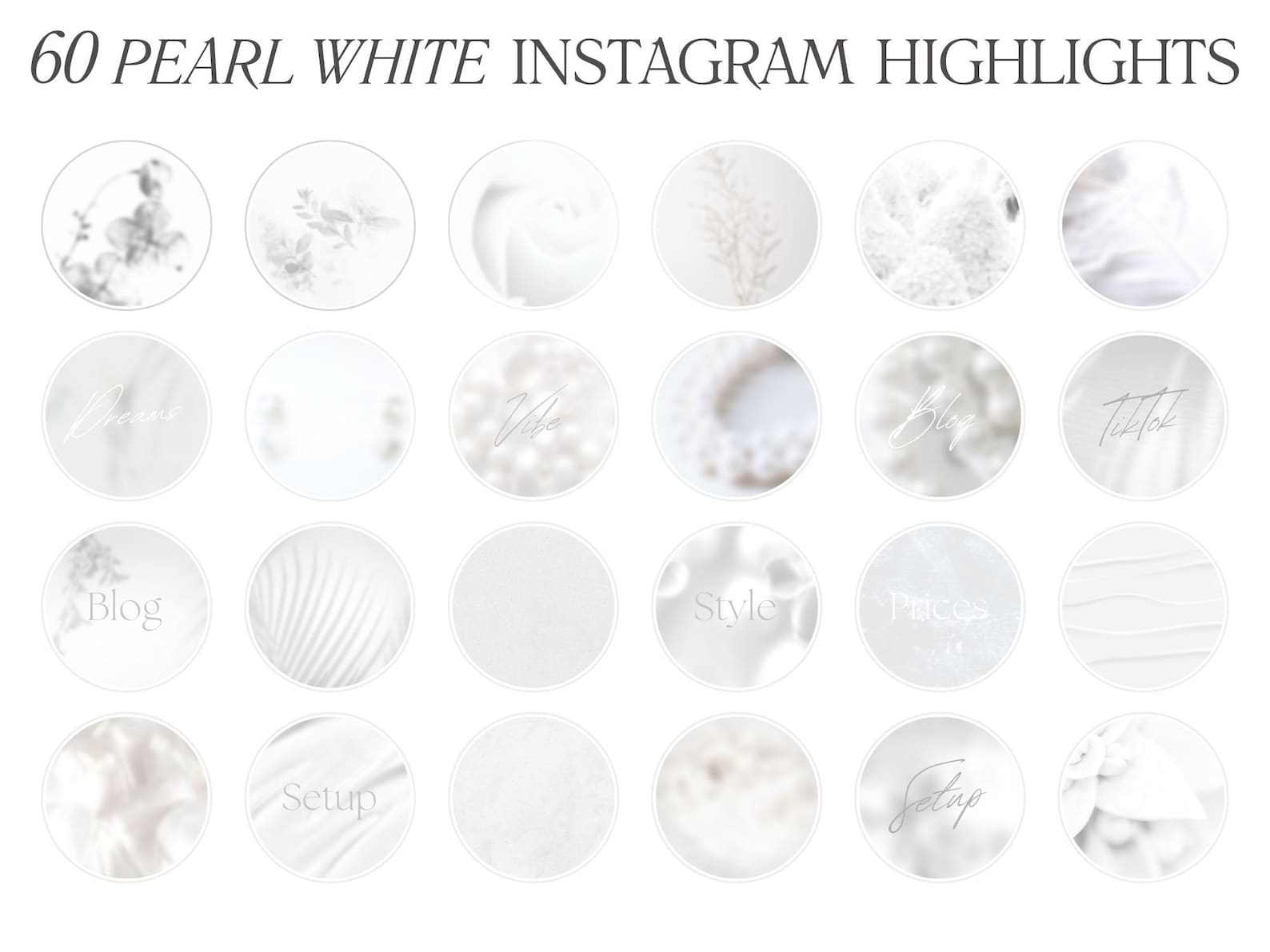 60 Clean White Instagram Highlight Covers, Grey Insta Highlights Cover ...