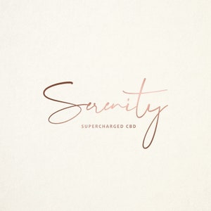 Premade Signature Logo Design, Photography Logo, Jewelry Logo, Boho ...