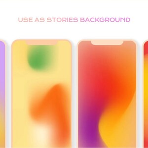 16 Gradient Instagram Icons Bright Colorful Stories - Etsy