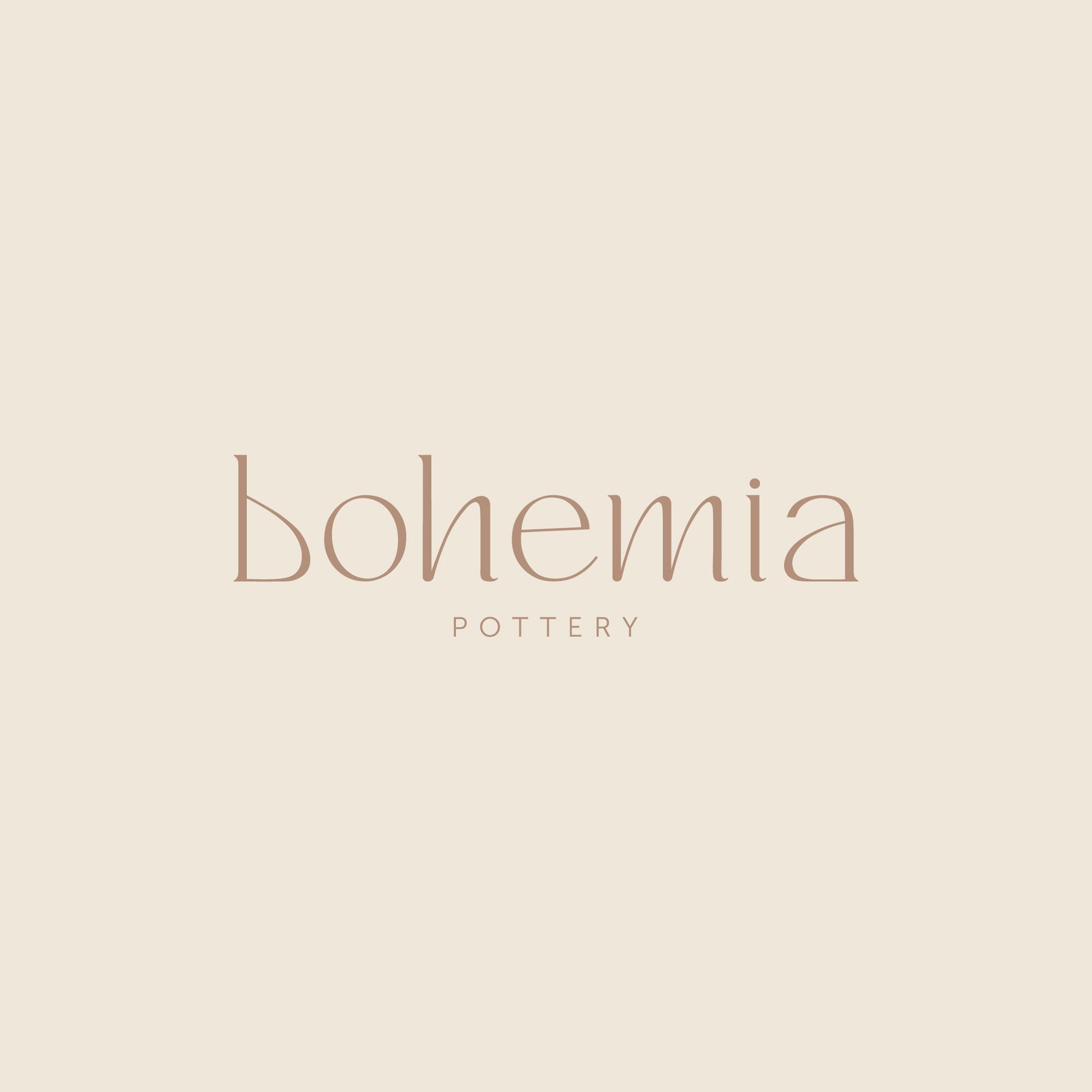 Minimal Modern Typography Logo, Elegant Neutral Color Logo Branding ...