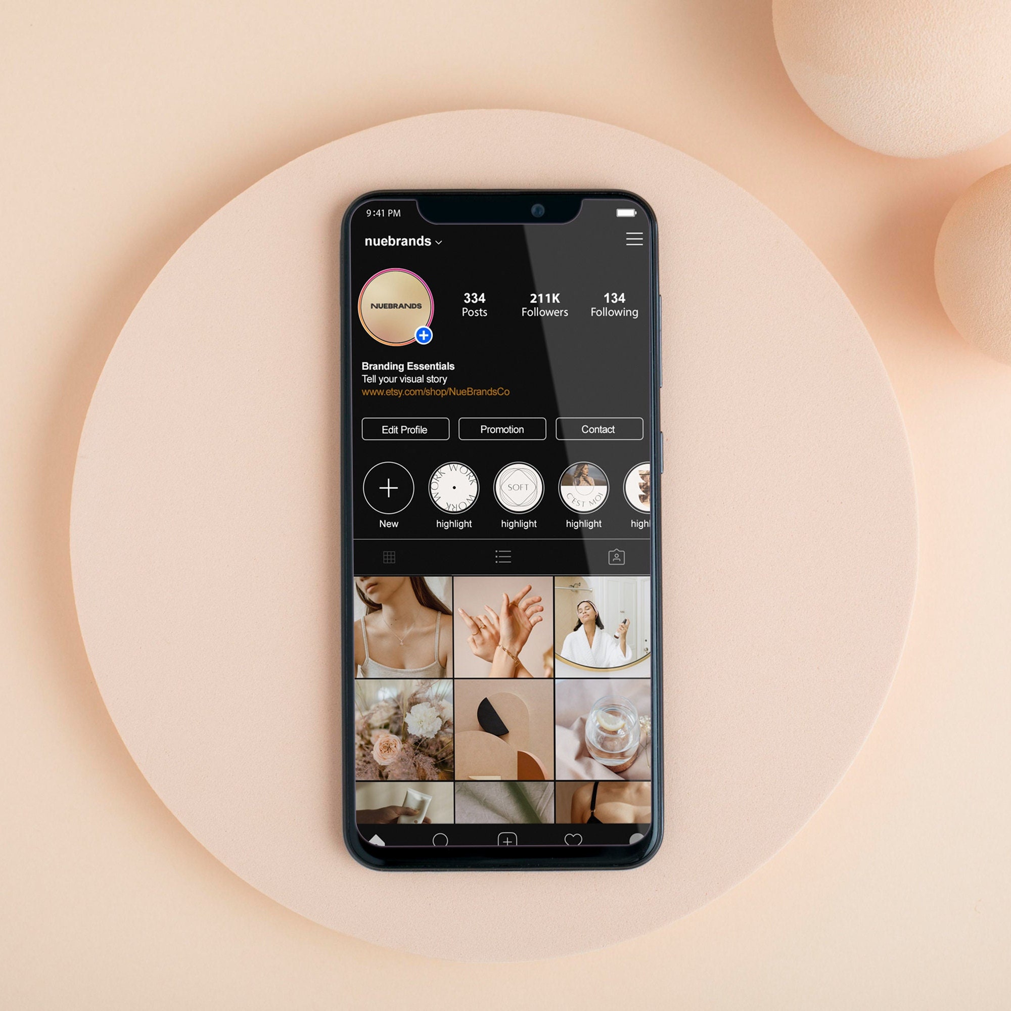 50 Minimal Grey Editable Instagram Highlight Covers, White Story Icons ...