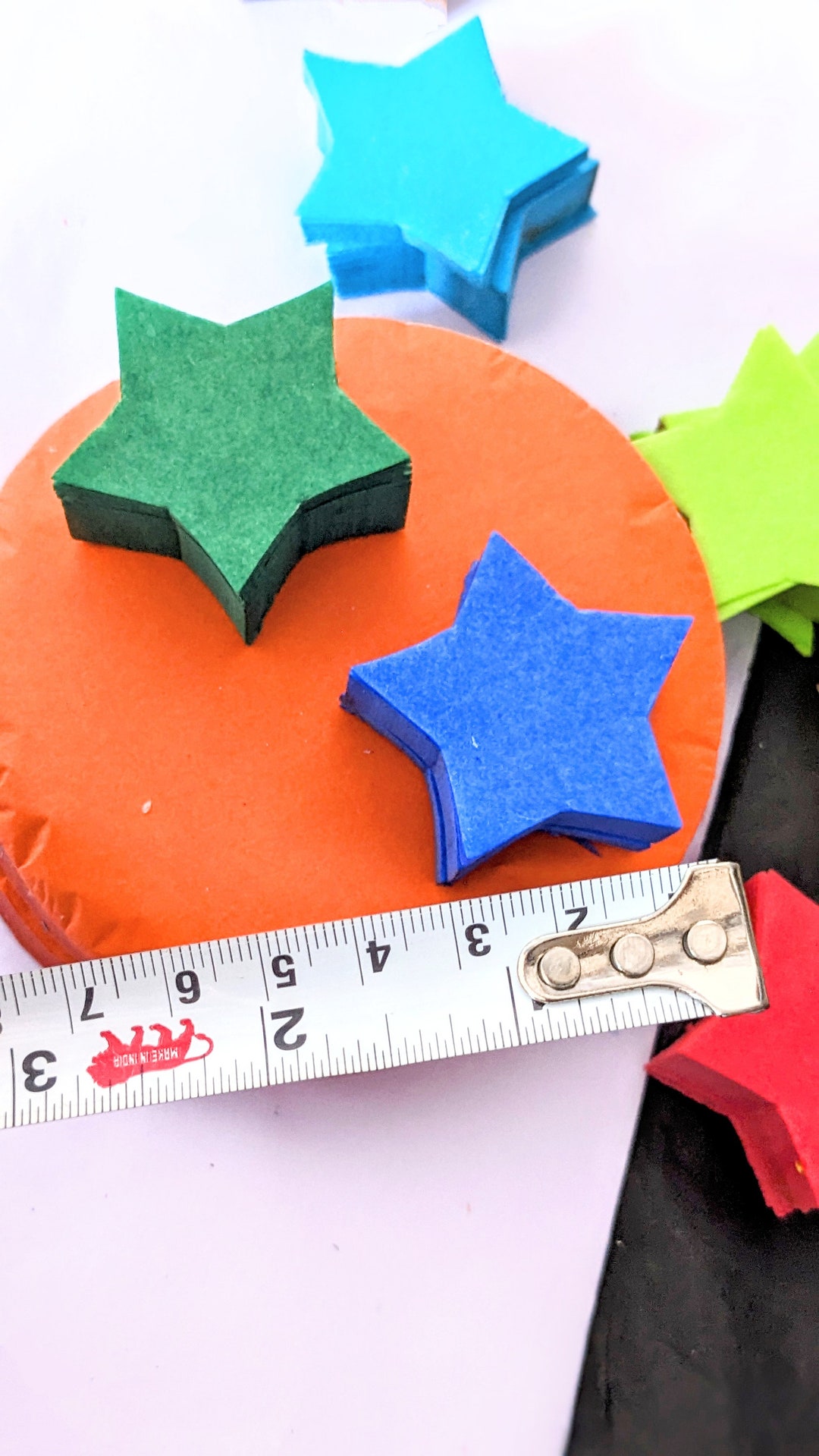 12 Colours Eco Friendly star Tissue Paper Confetti. - Etsy
