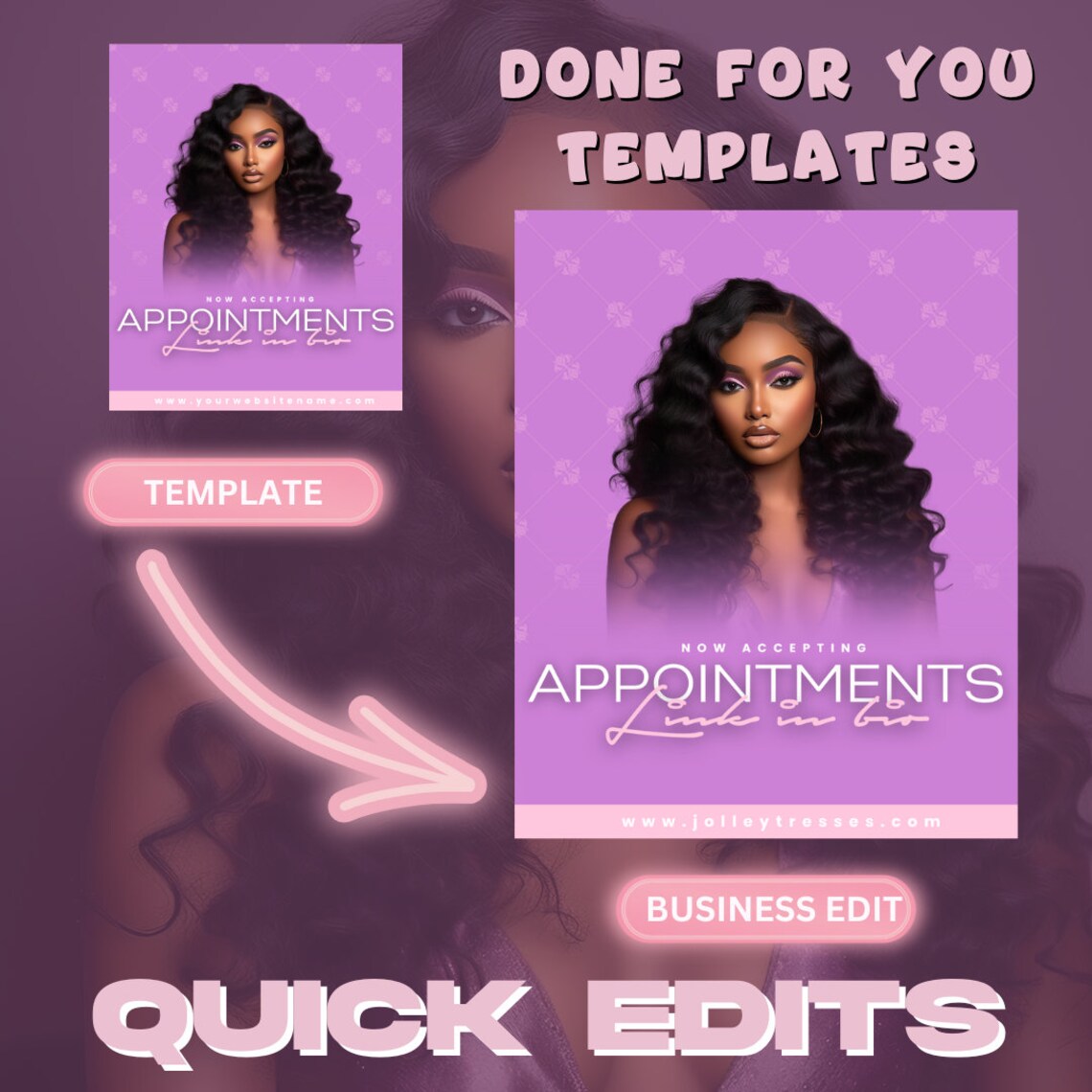 Editable Book Now Flyer | DIY Appointments Available Template | Premade ...