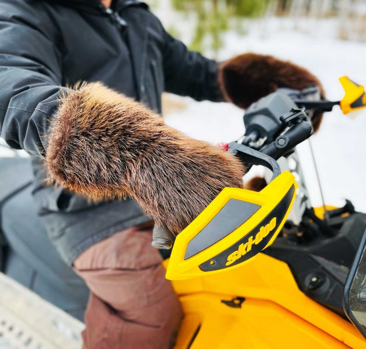 Beaver Fur Mittens - Etsy