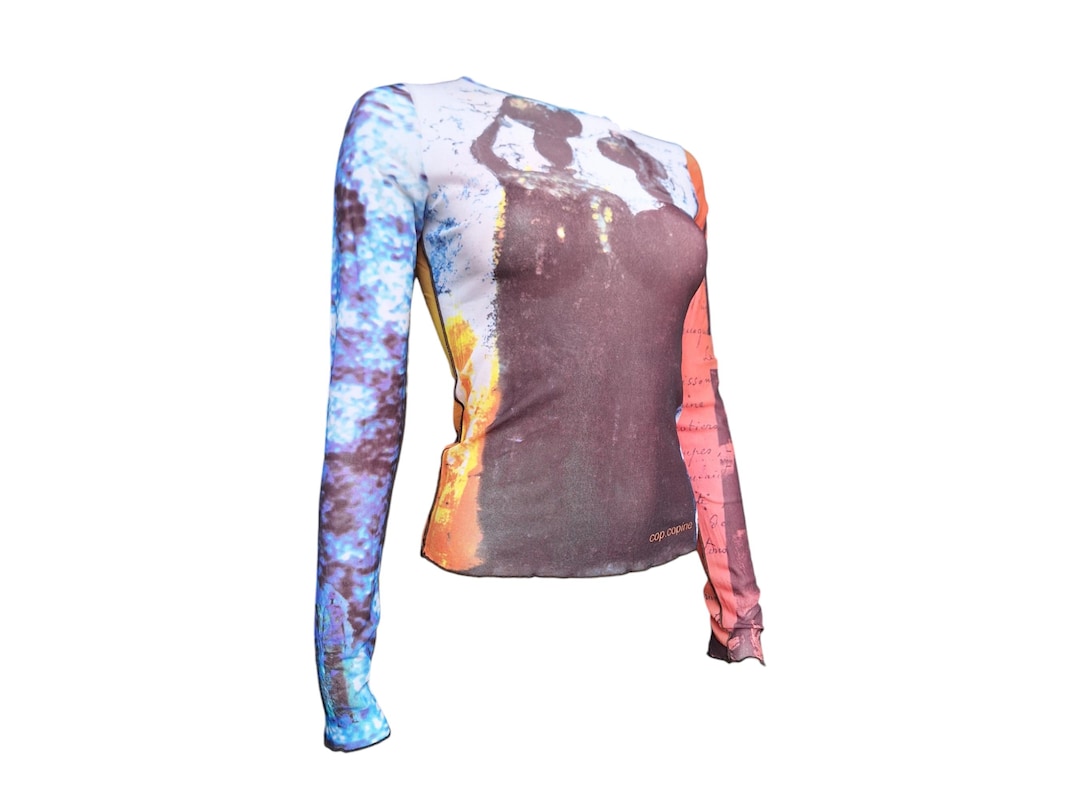 Cop Copine 'afro' Y2K Mesh Top in Size 1/S - Etsy