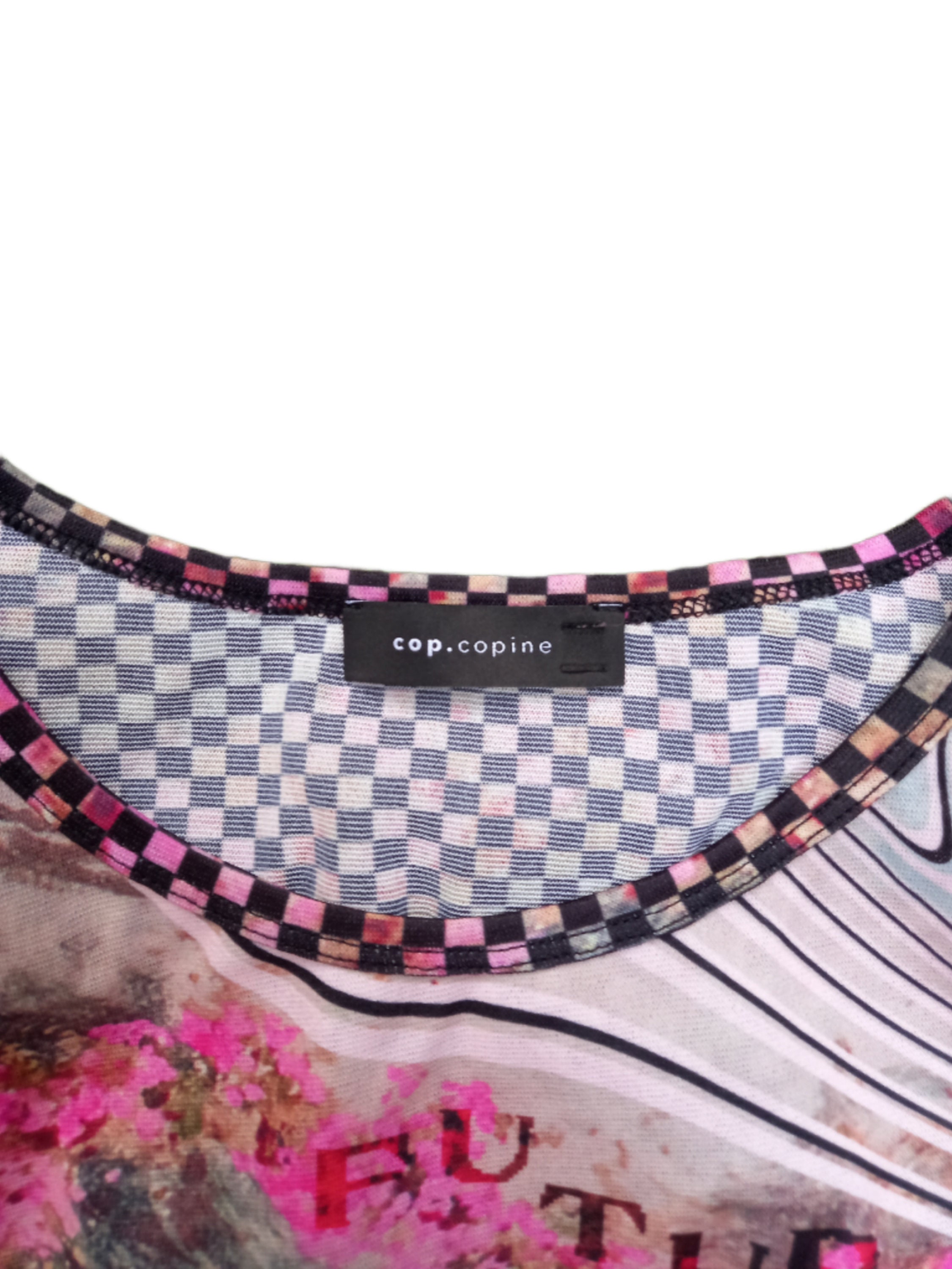 Cop Copine 'garden' Y2k Mesh Top in Size S - Etsy