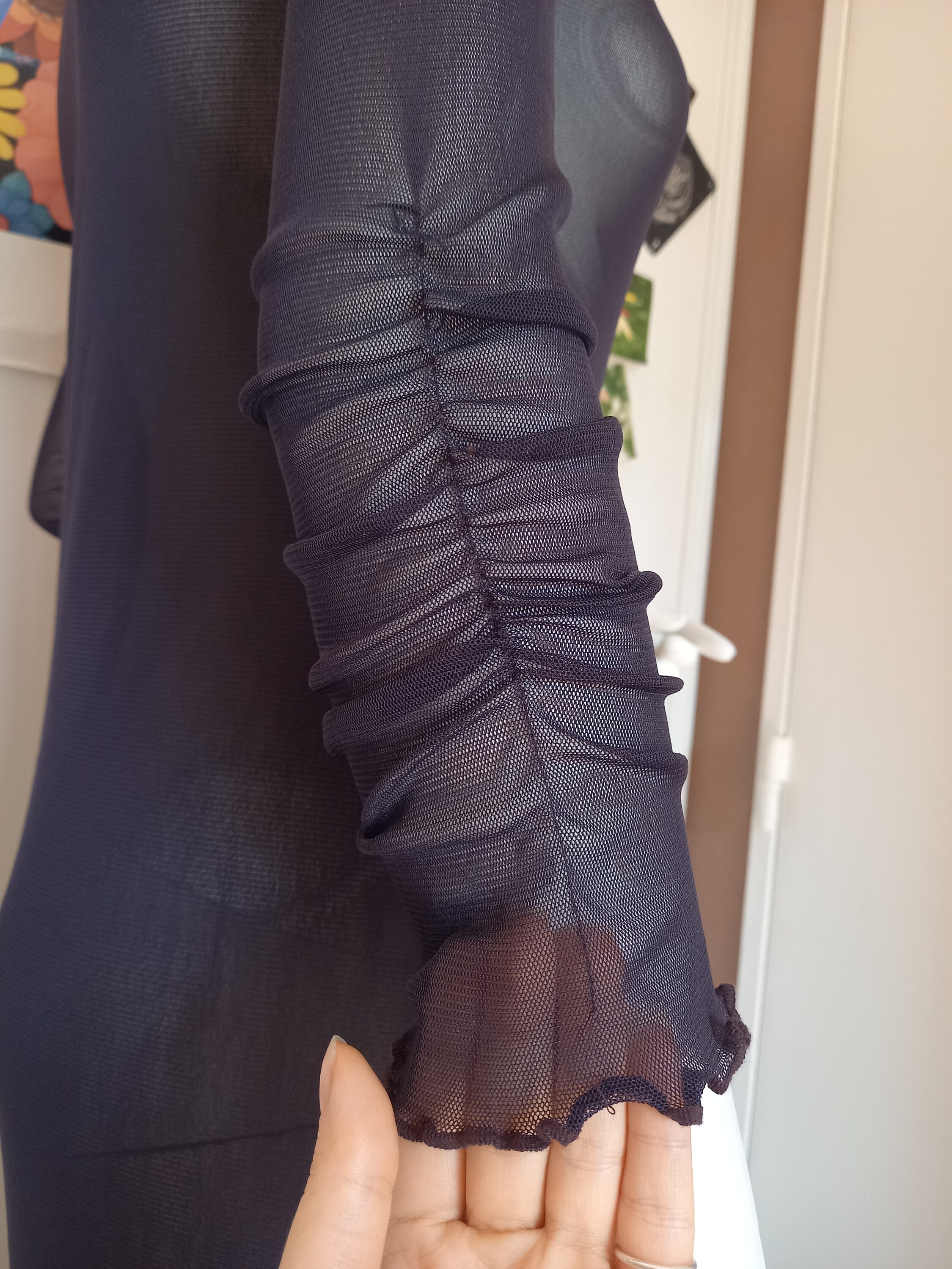 Rare Cop Copine Y2K Mesh Dress in Size 38 FR/M - Etsy