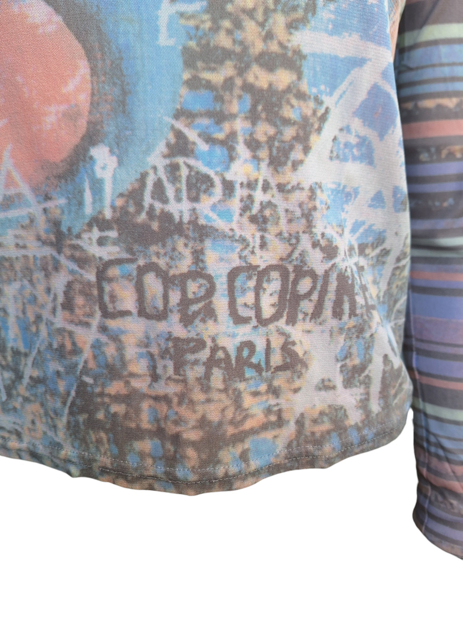 Cop Copine Y2k Graffiti Mesh Top in Size M - Etsy