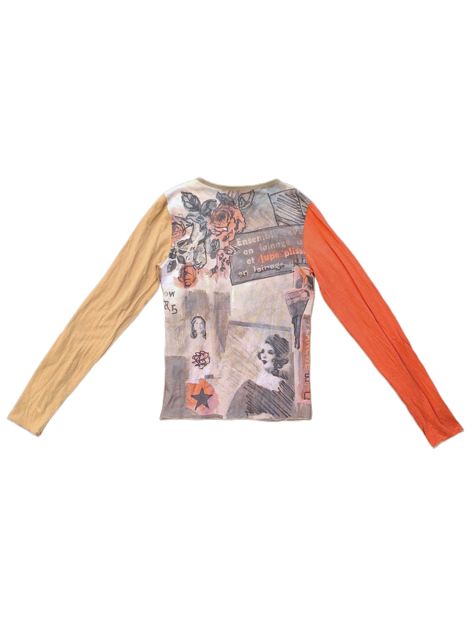 Cop Copine 'couture' Y2k Mesh Top in Size 1/S - Etsy