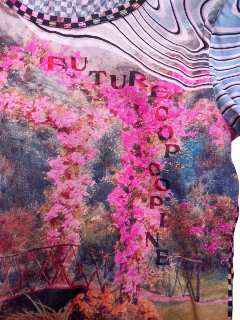Cop Copine 'garden' Y2k Mesh Top in Size S - Etsy