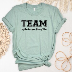 Funny Team Shirts, Teacher Team T-shirt, Motivational Tees, Teamwork ...