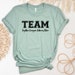 Funny Team Shirts, Teacher Team T-shirt, Motivational Tees, Teamwork ...