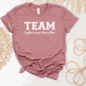 Funny Team Shirts, Teacher Team T-shirt, Motivational Tees, Teamwork ...