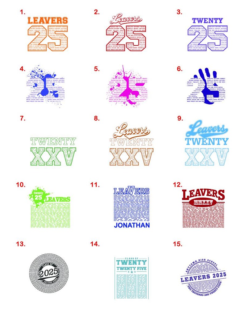 Leavers Hoodies - Artwork Preparation - Etsy UK
