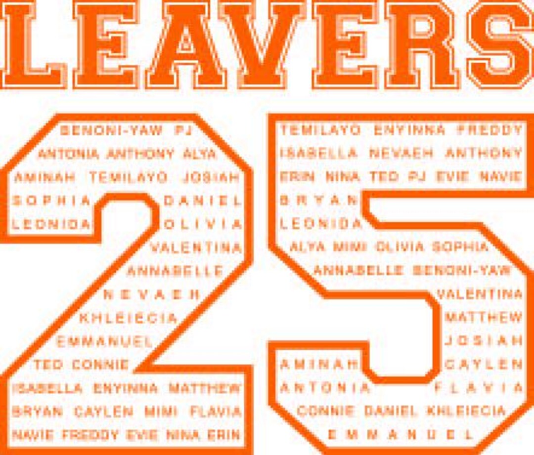 Leavers Hoodies - Artwork Preparation - Etsy UK