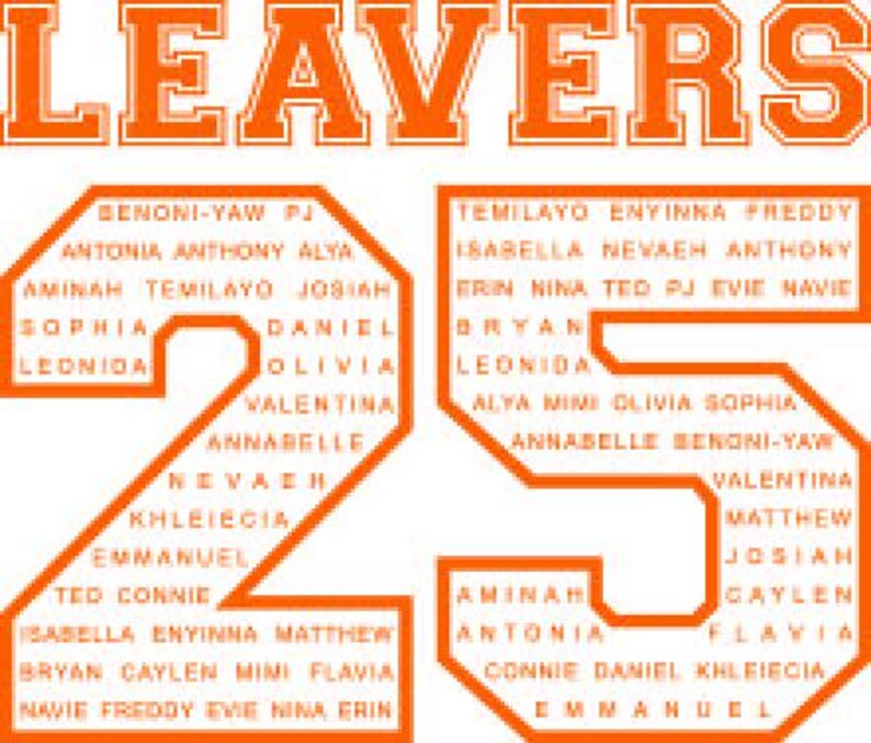 Leavers Hoodies - Artwork Preparation - Etsy UK