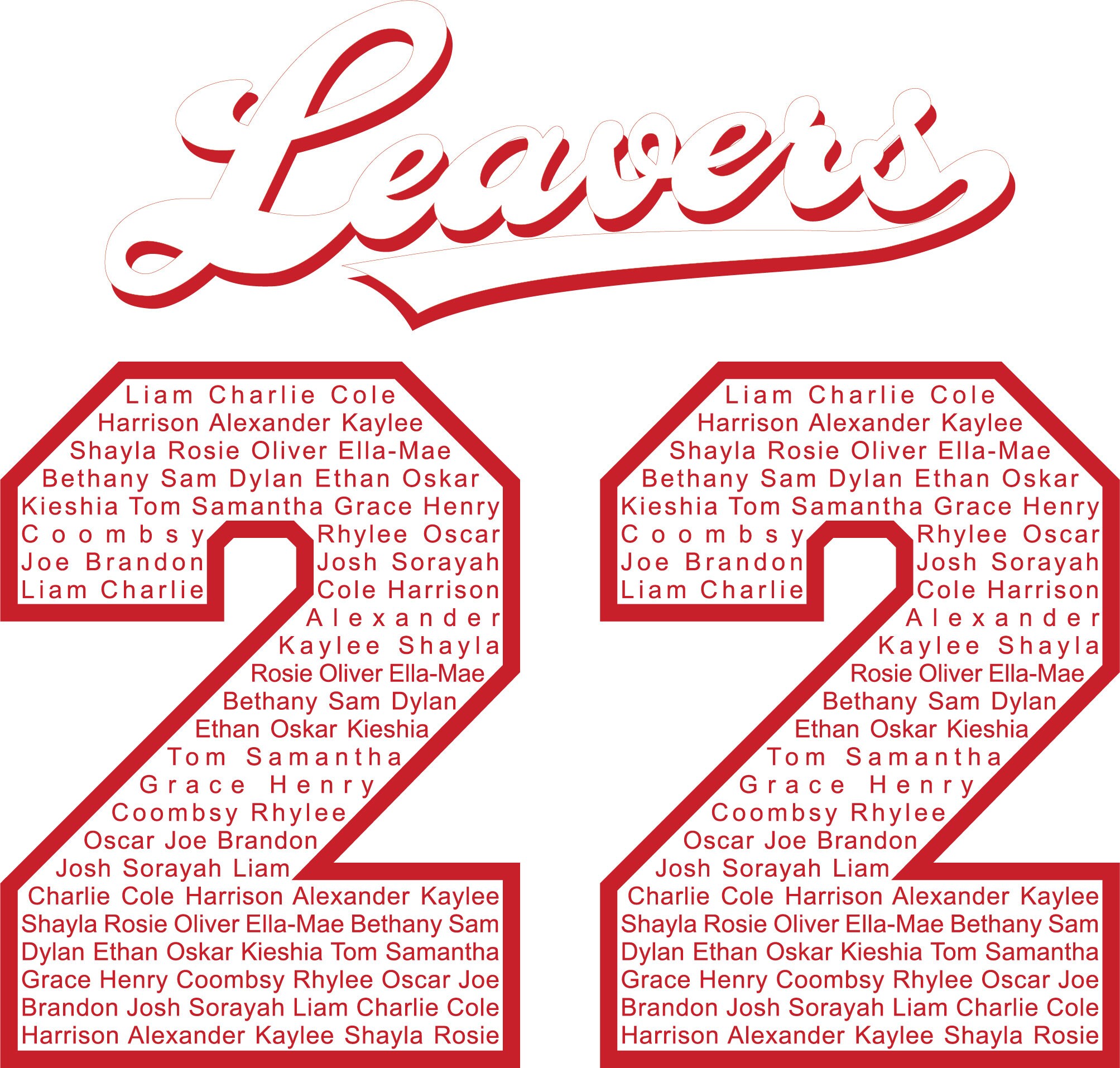 Leavers Hoodies Artwork Preparation - Etsy UK