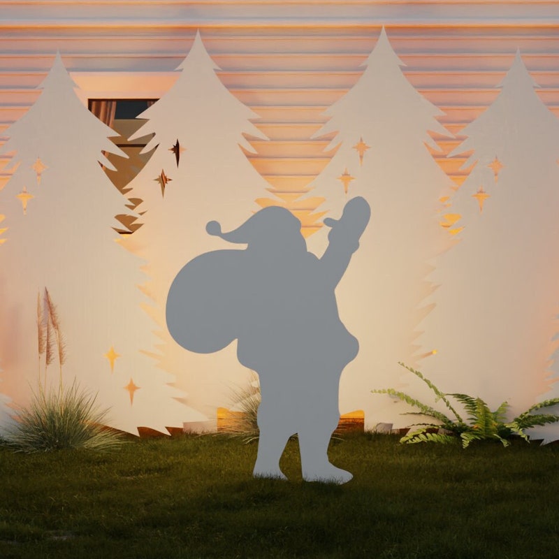 Traceable Santa - Etsy