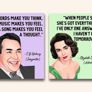 Famous Jewish Americans Printable Posters || 10 Inspiration Jewish ...